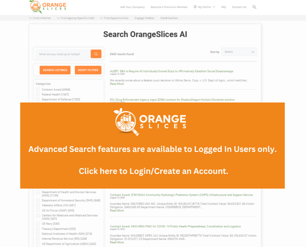 Search Our Stories – OrangeSlices AI