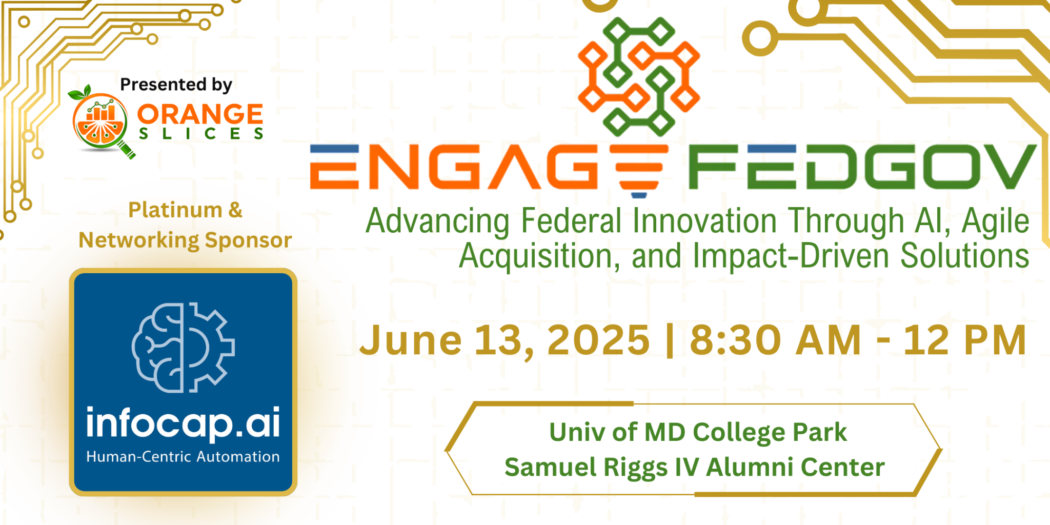 Engage FedGov: Advancing Federal Innovation Through AI, Agile Acquisition, and Impact-Driven ...