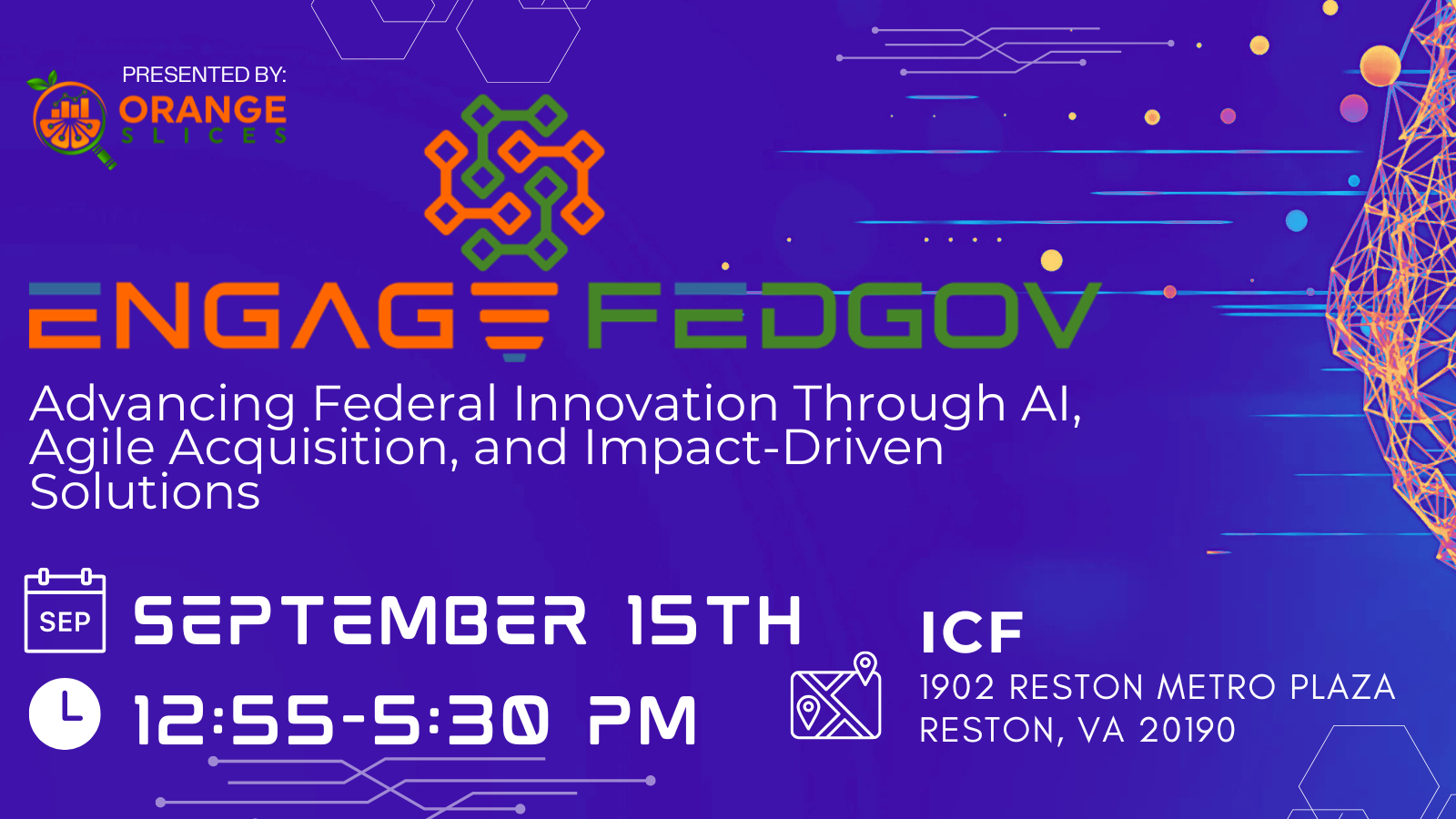 OrangeSlices AI presents: Engage FedGov | OrangeSlices AI