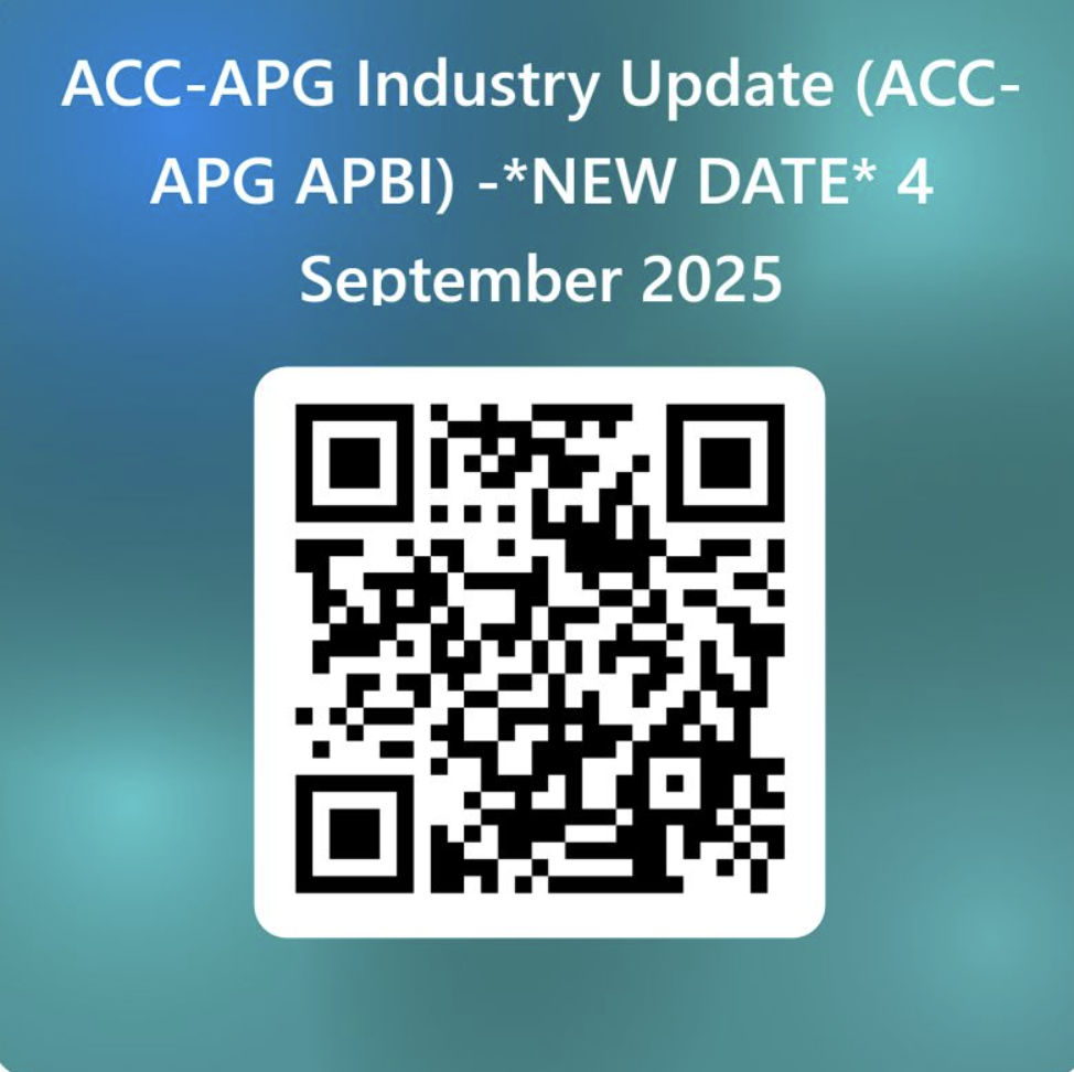 ACC-APG Industry Update 2025 (*NEW DATE!) | OrangeSlices AI