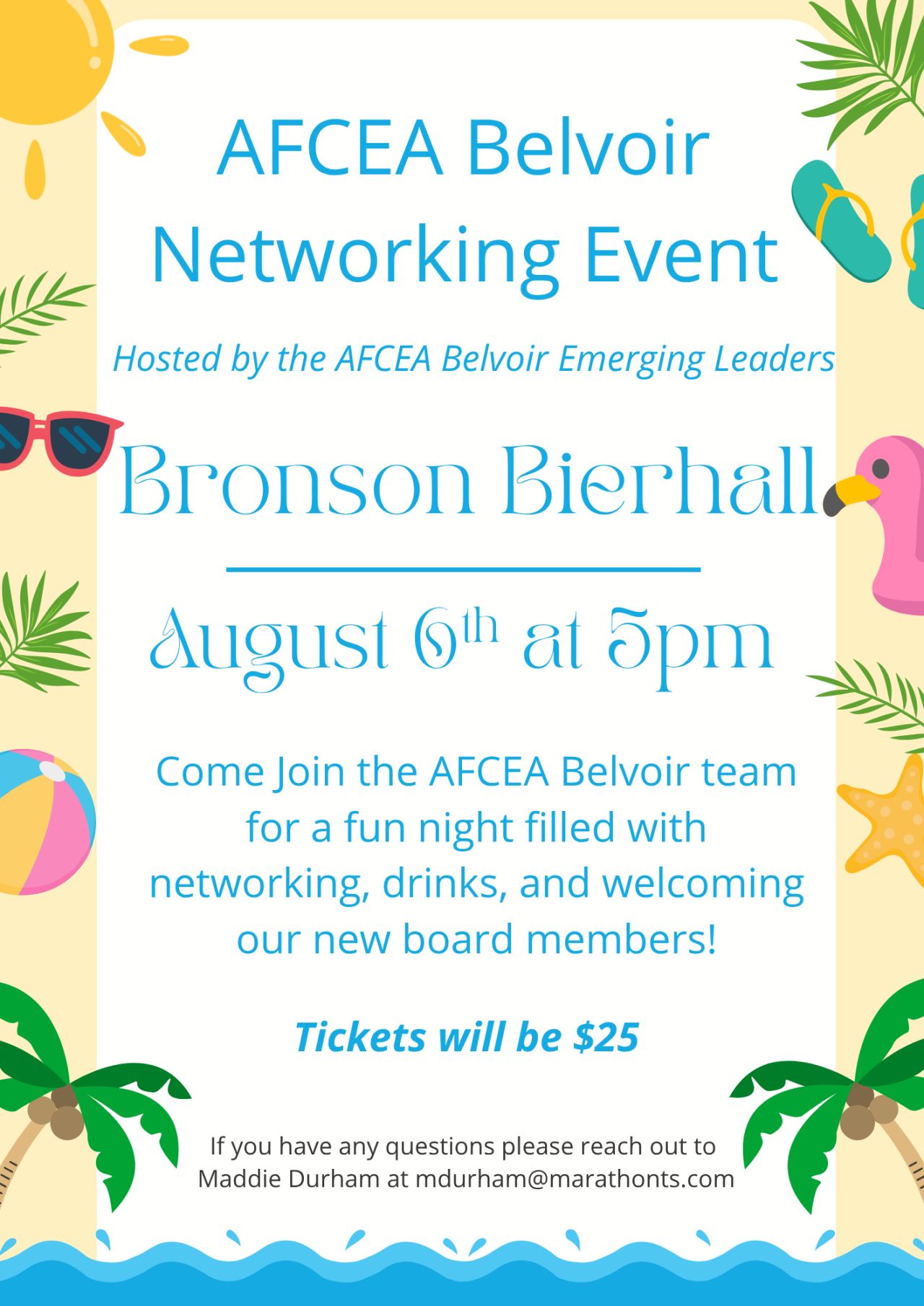 AFCEA Belvoir August Networking Event | OrangeSlices AI