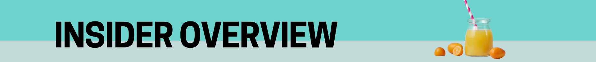 Insider Overview Page | OrangeSlices AI